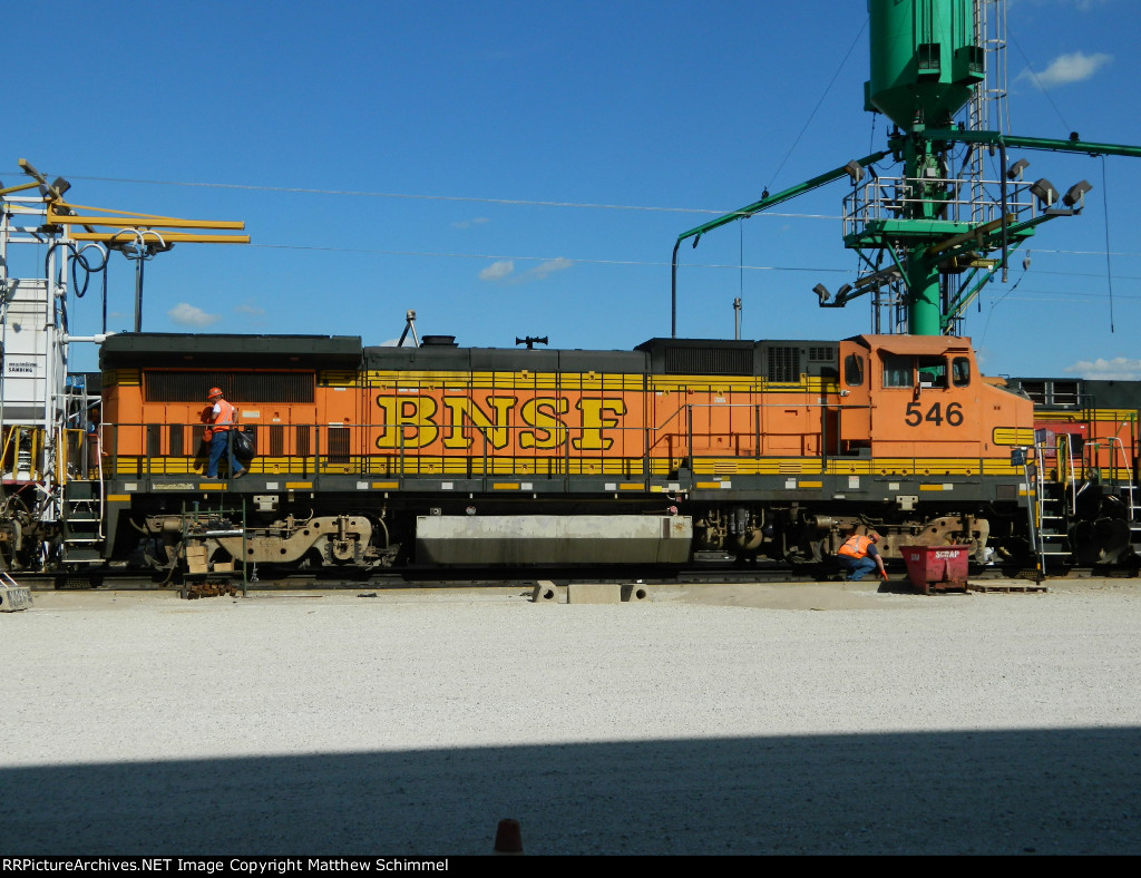 BNSF 546 Roster Shot